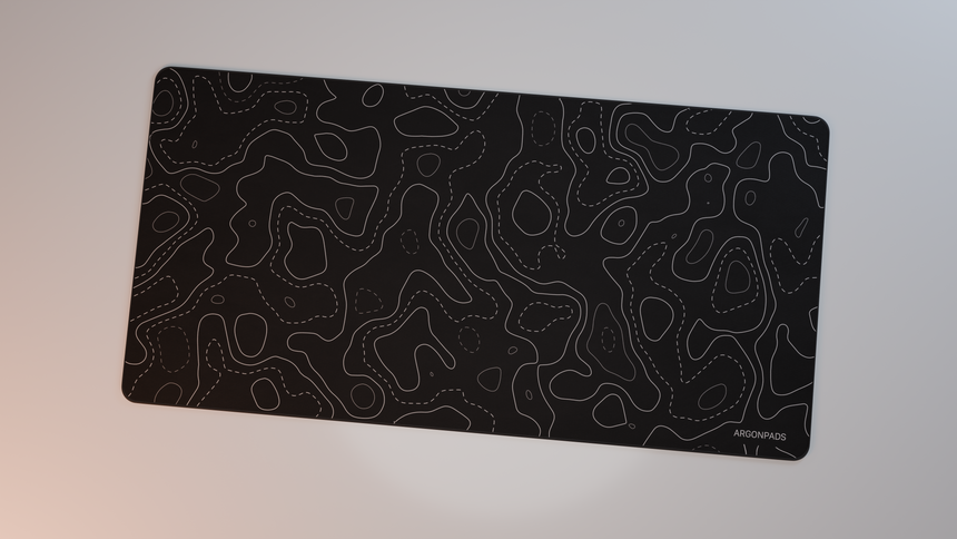 TOPOGRAPHY ─ SPEED ǀ GAMING MOUSEPAD– argonpads
