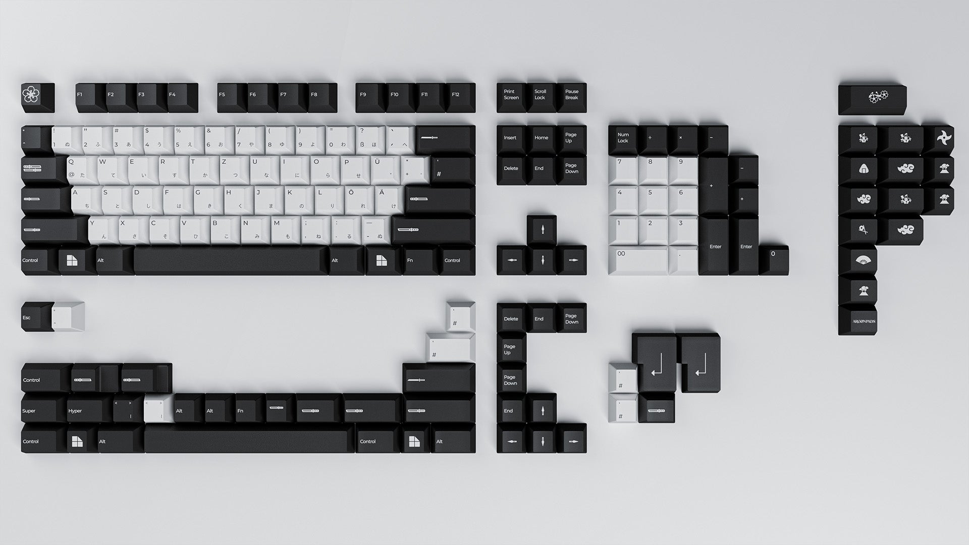 Whispered Legends Keycaps– argonpads